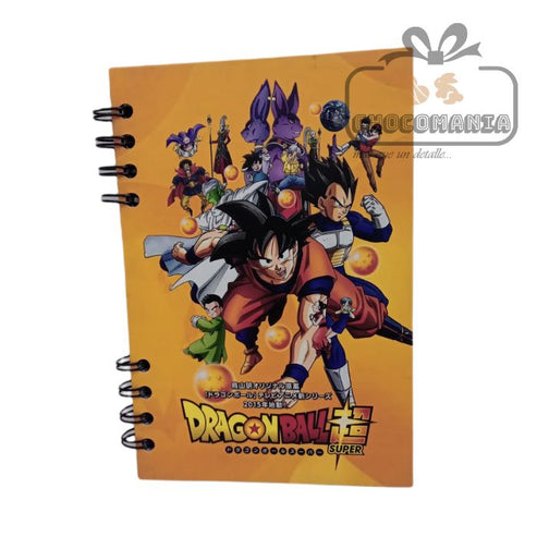 DRAGON BALL Z NOTEBOOK – CHOCOMANIA